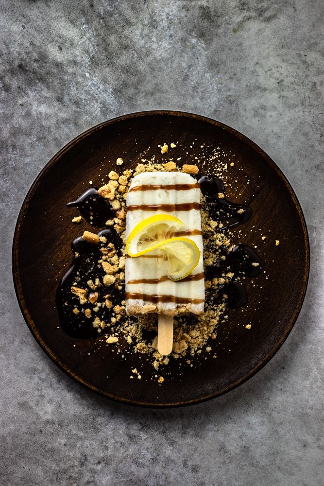 Lemon & Curd Cheese Ice Lolly - Three Pod Studio