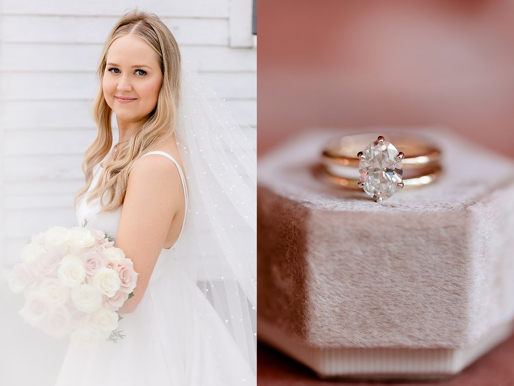 Brad & Chelsey - Vintage Hays Kansas Wedding - Amberly Hennick Photography