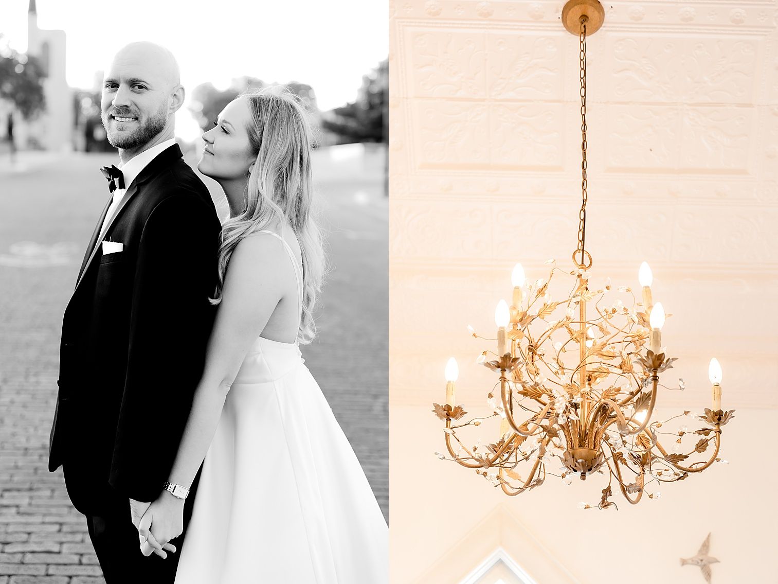 Brad & Chelsey - Vintage Hays Kansas Wedding - Amberly Hennick Photography