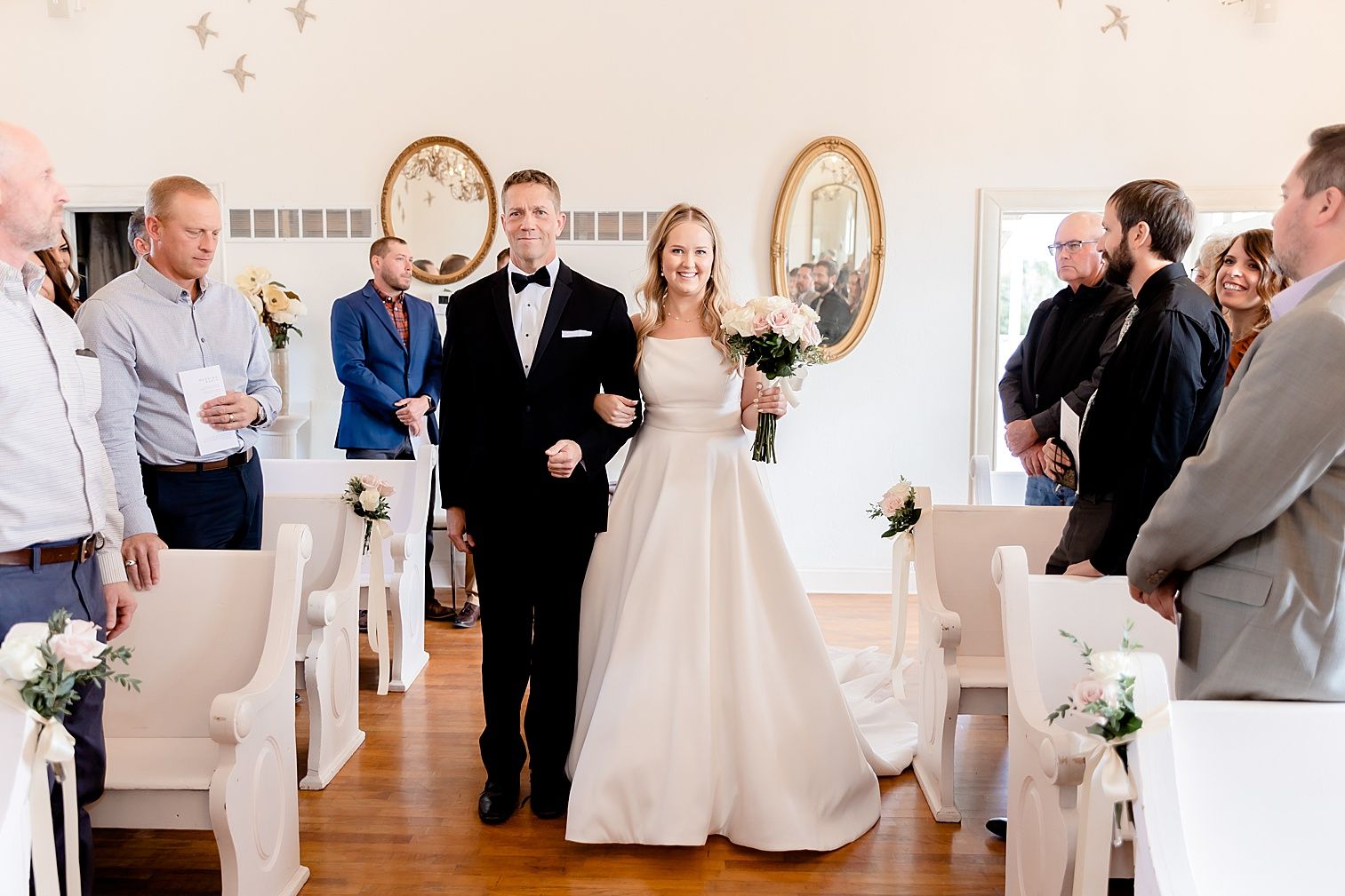 Brad & Chelsey - Vintage Hays Kansas Wedding - Amberly Hennick Photography