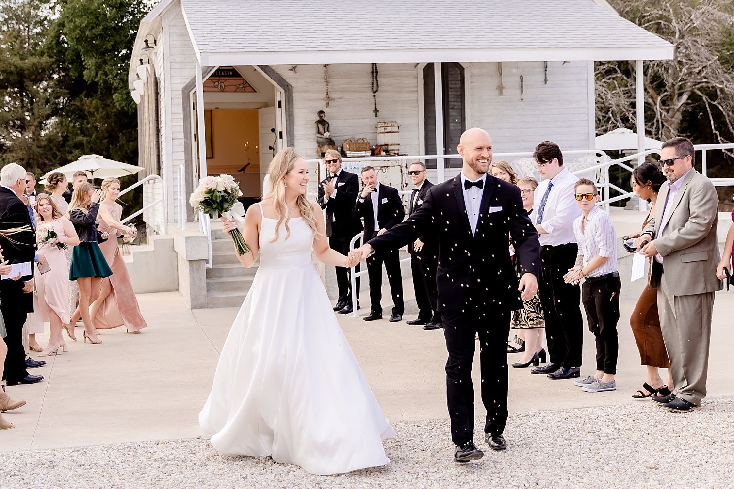 Brad & Chelsey - Vintage Hays Kansas Wedding - Amberly Hennick Photography