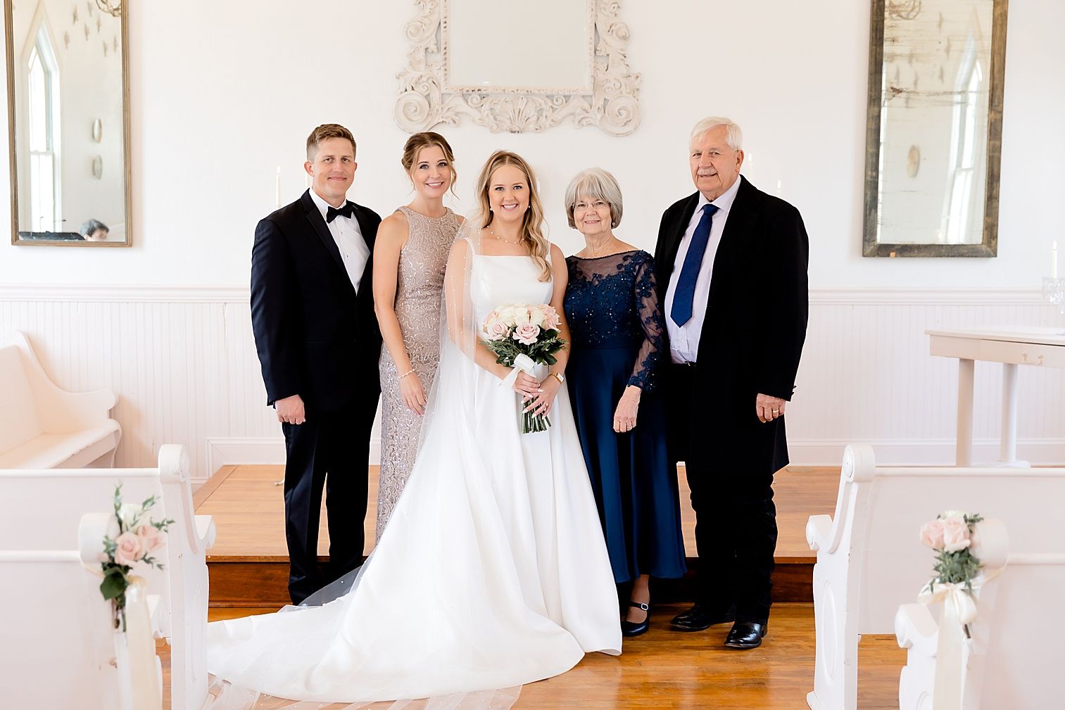 Brad & Chelsey - Vintage Hays Kansas Wedding - Amberly Hennick Photography