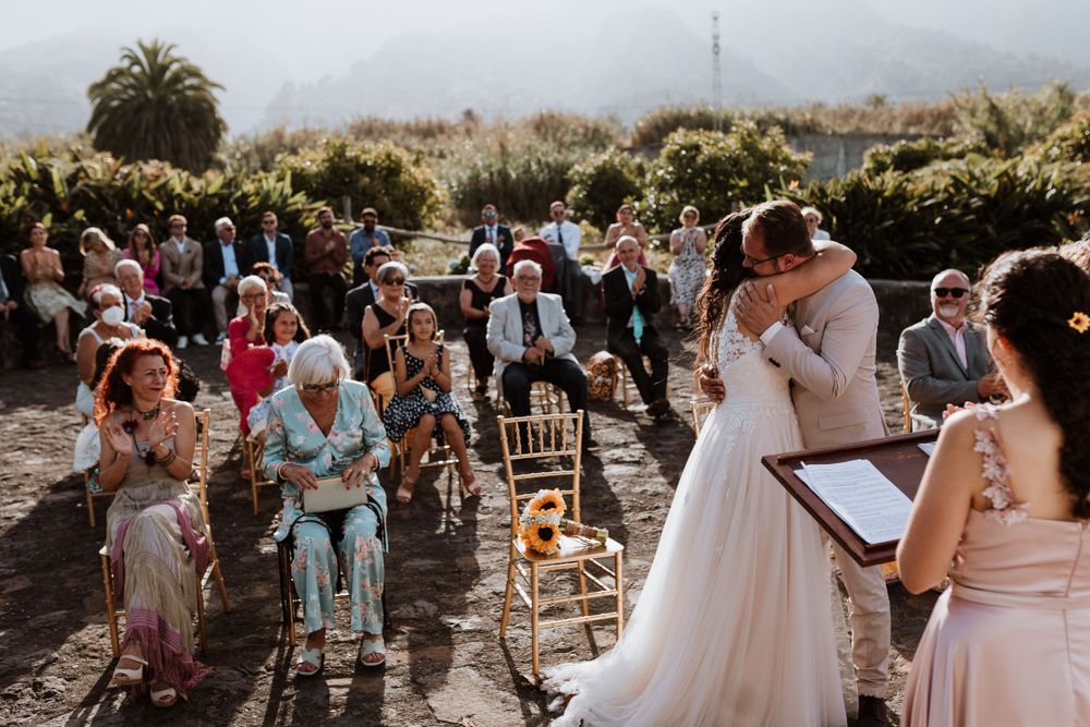Beautiful, Bohemian Sea View Wedding at La Palma, Canary IslandS ...