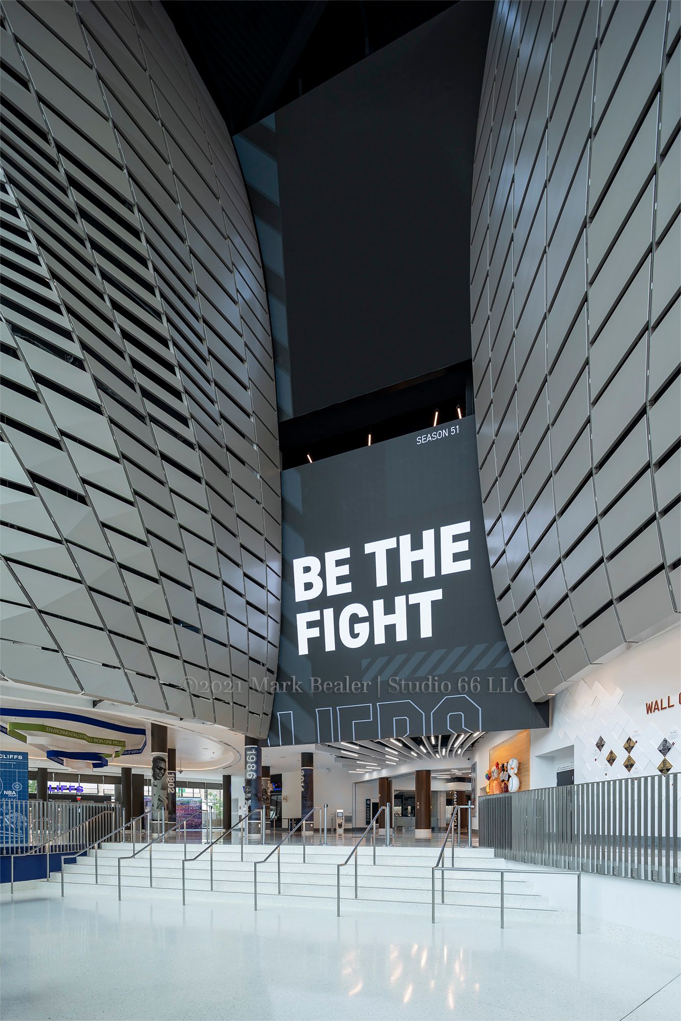 Cleveland Sports Arena - Studio 66 Cincinnati Architectural Photography
