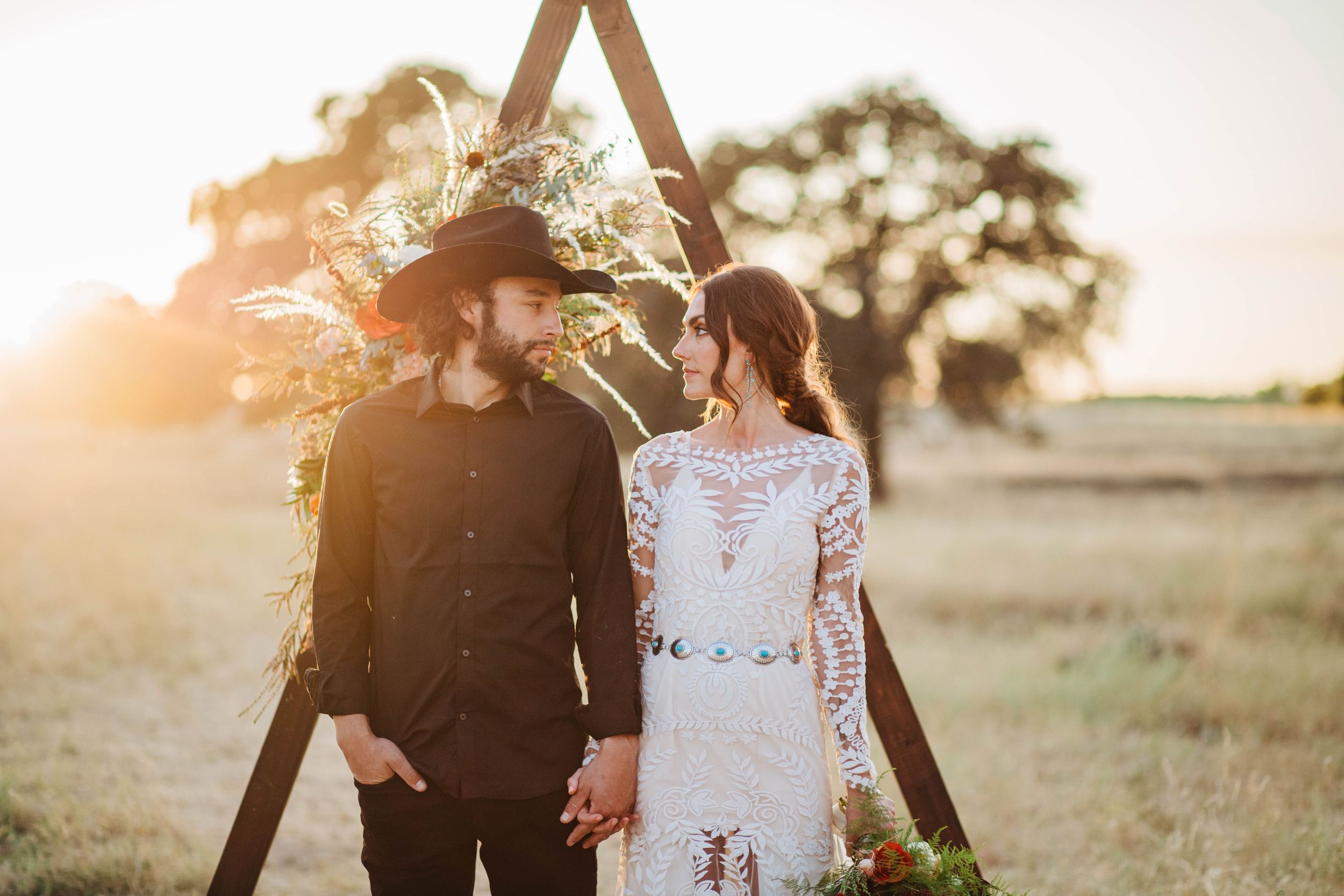 Boho | Western Elopement - Honey Love Photography - Sacramento Wedding ...