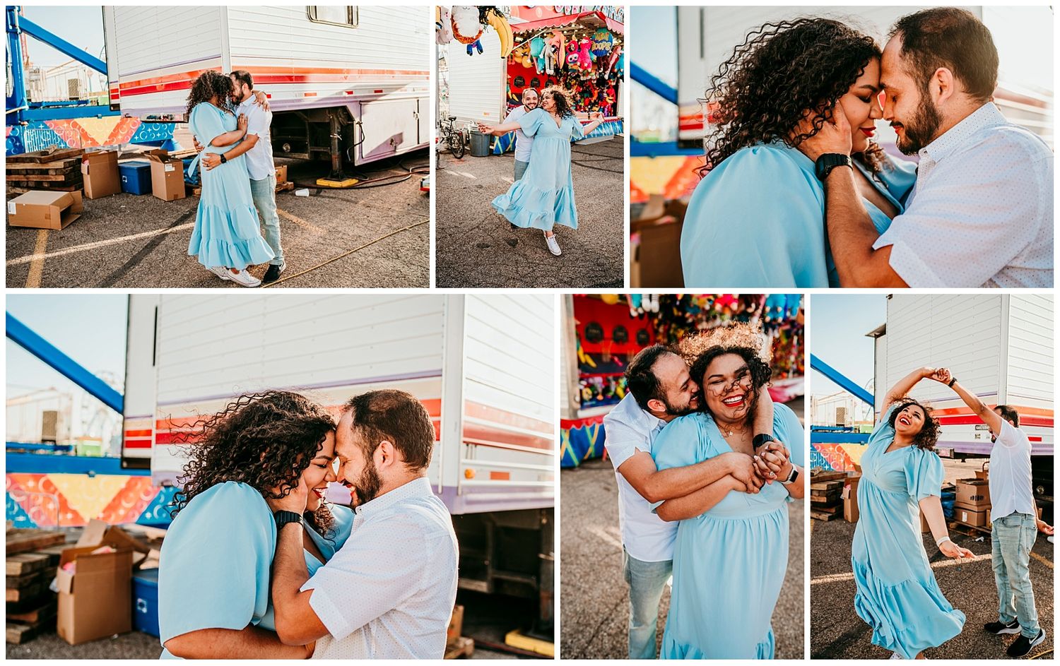 Carnival Engagement Session in Lubbock, Texas - The Fiery Phoenix ...