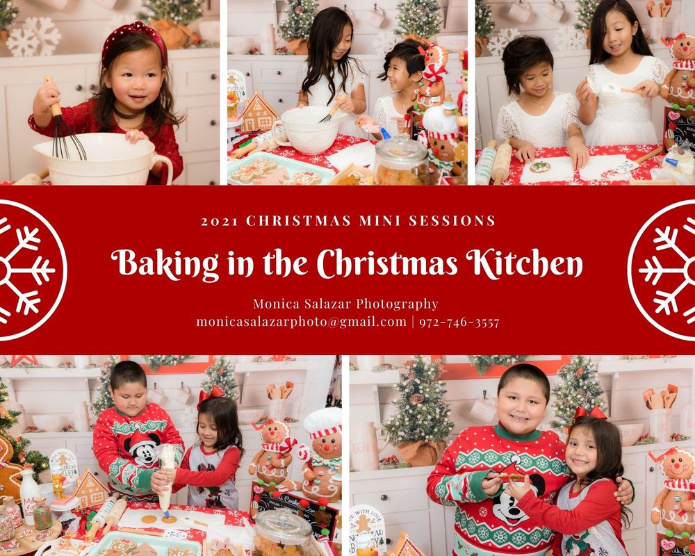 Christmas Kitchen Baking Scene Mini Sessions - Monica Salazar ...
