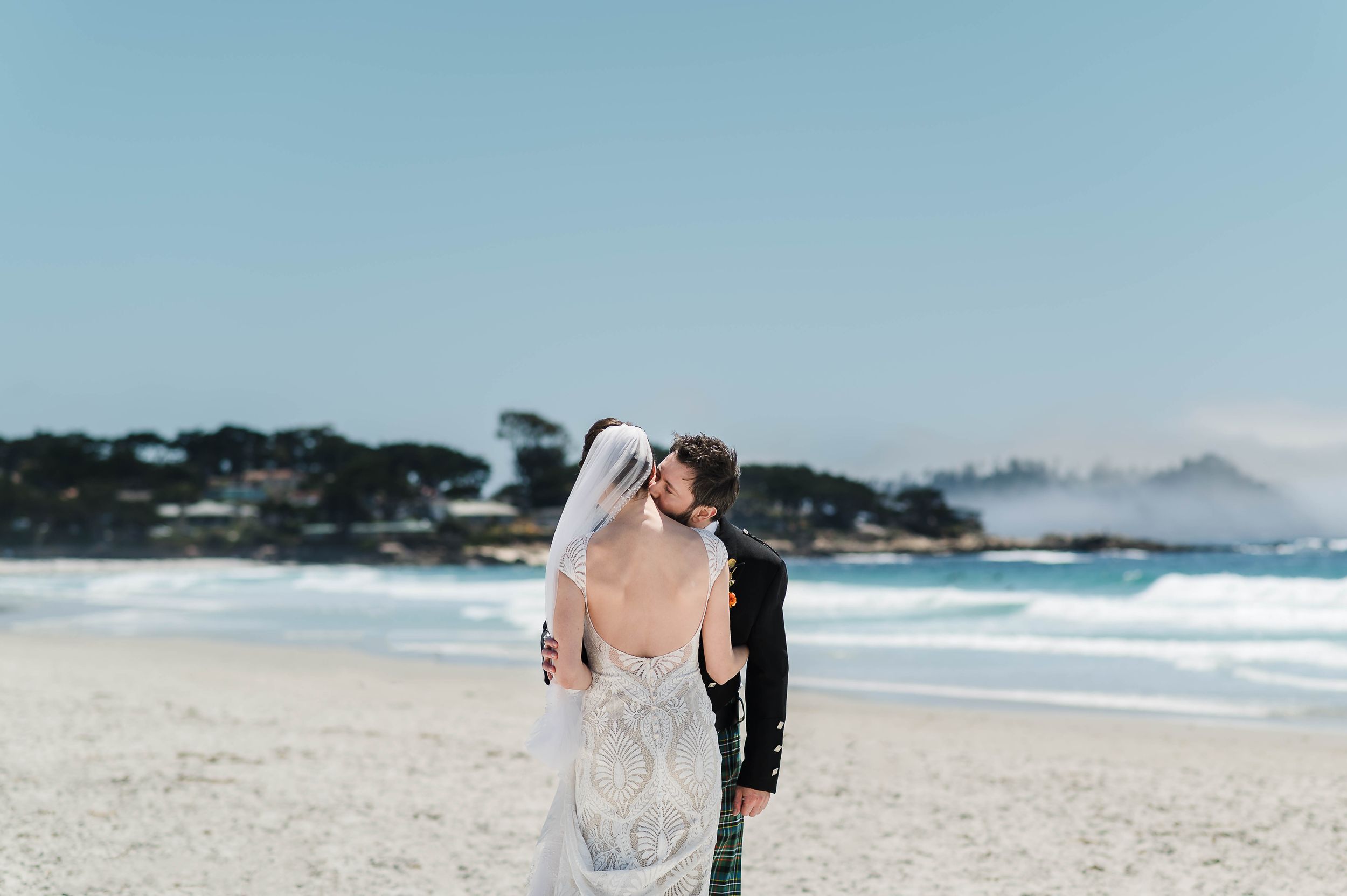 Carmel Beach Romance with a Scottish Flair: Kenna & Eric's Wedding at La Playa Carmel ...