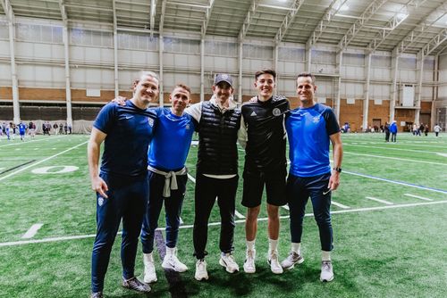 Senior Nick Sharp Commits to BYU - American Fork Cavemen Soccer