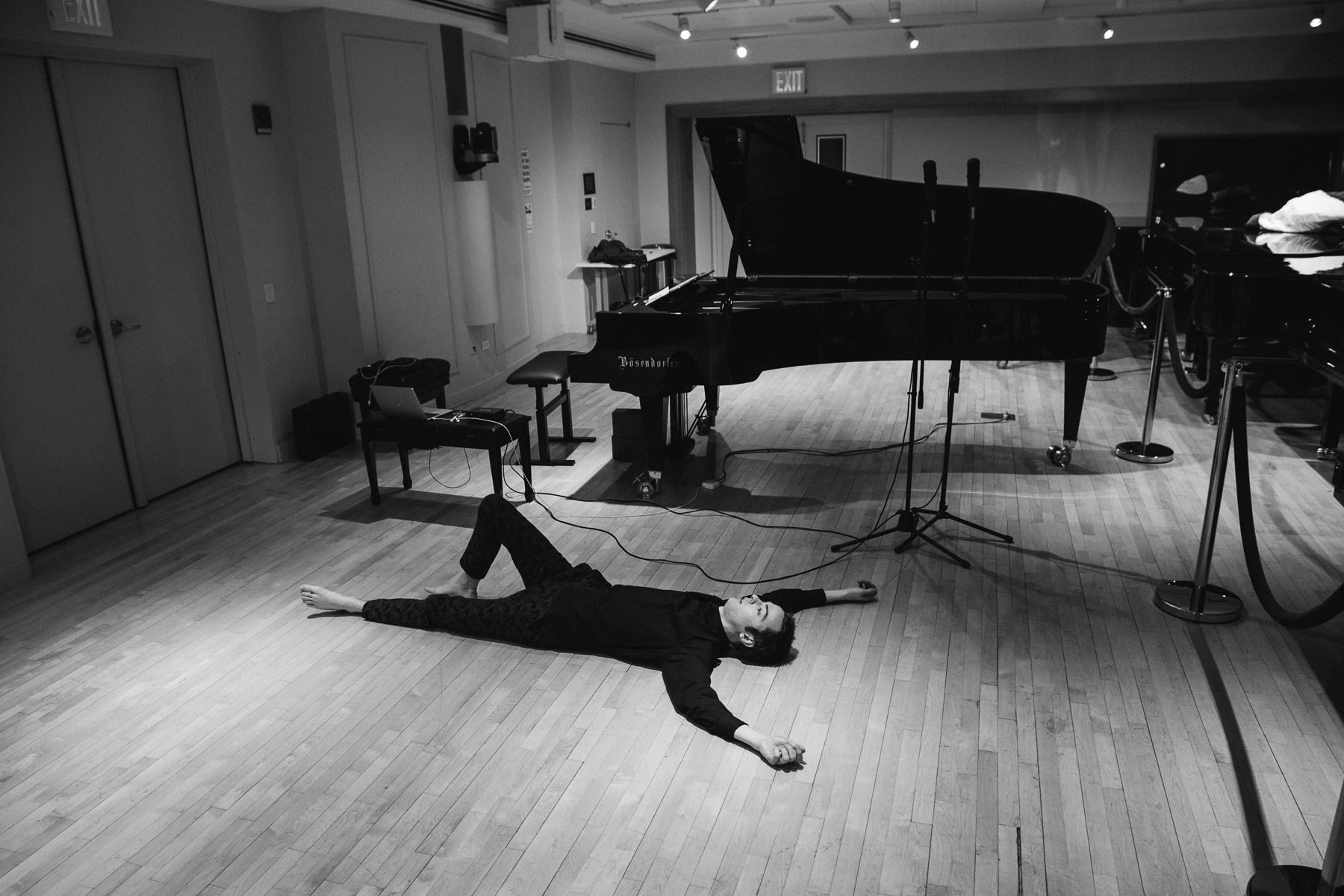 Evan Shinners Records Bach - Alison Luntz Photography