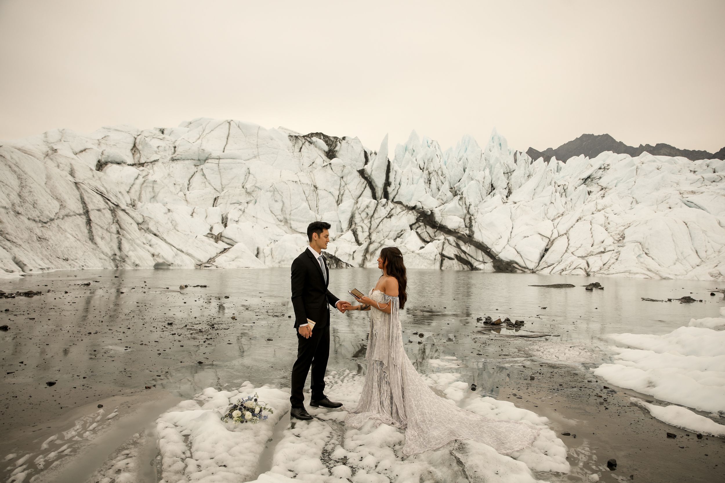 How to Elope at the Matanuska Glacier near Anchorage, Alaska - Emma K ...