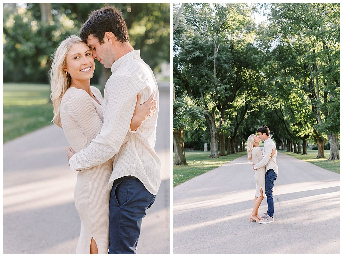 Bailey + Vince // Milwaukee Engagement // Bay View Park - Brittney ...