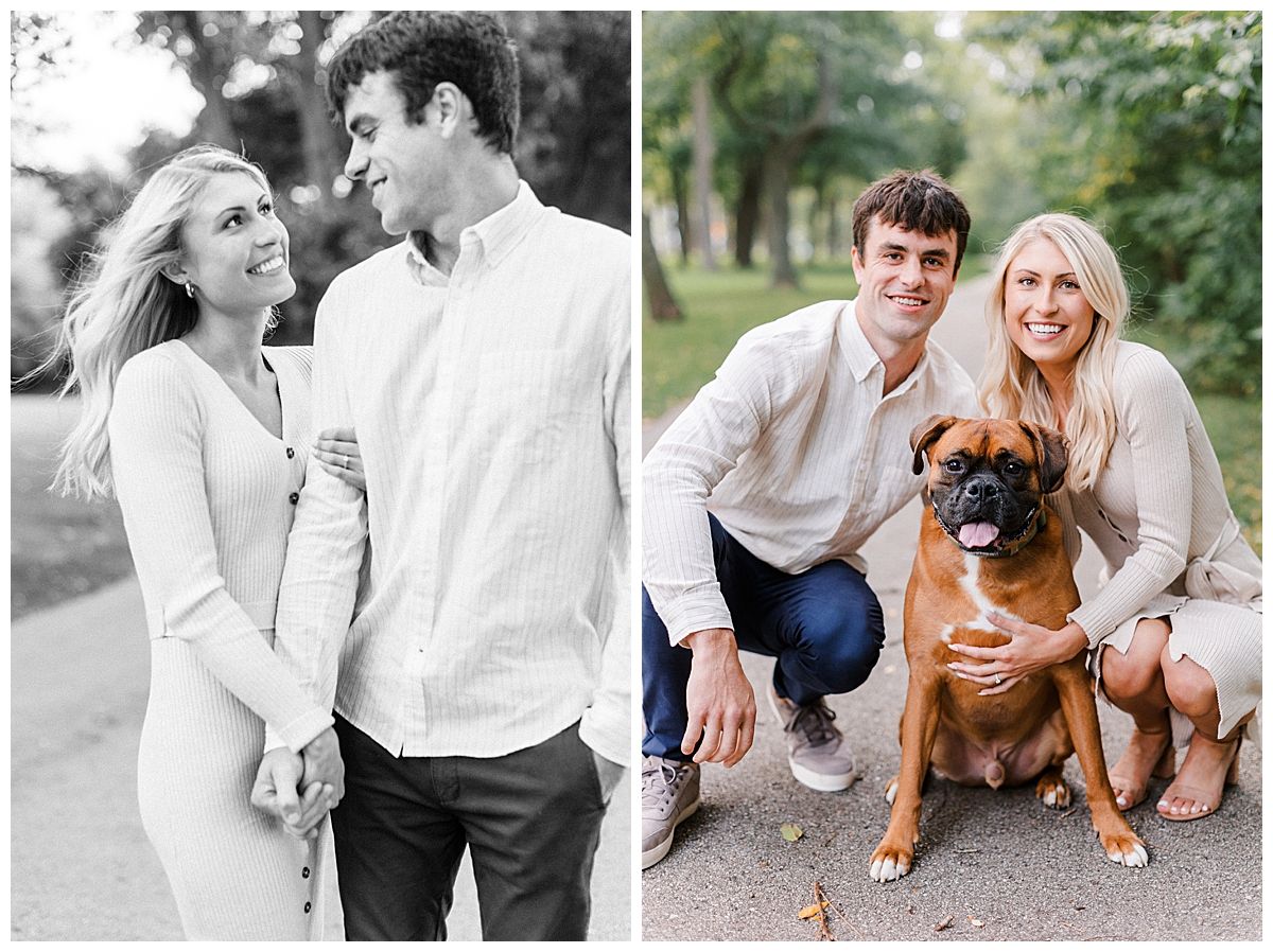 Bailey + Vince // Milwaukee Engagement // Bay View Park - Brittney ...