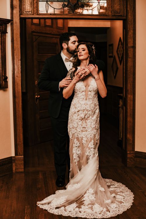 Darcy & Spencer's Romantic Indoor Wedding at the Tapestry House - Fort ...