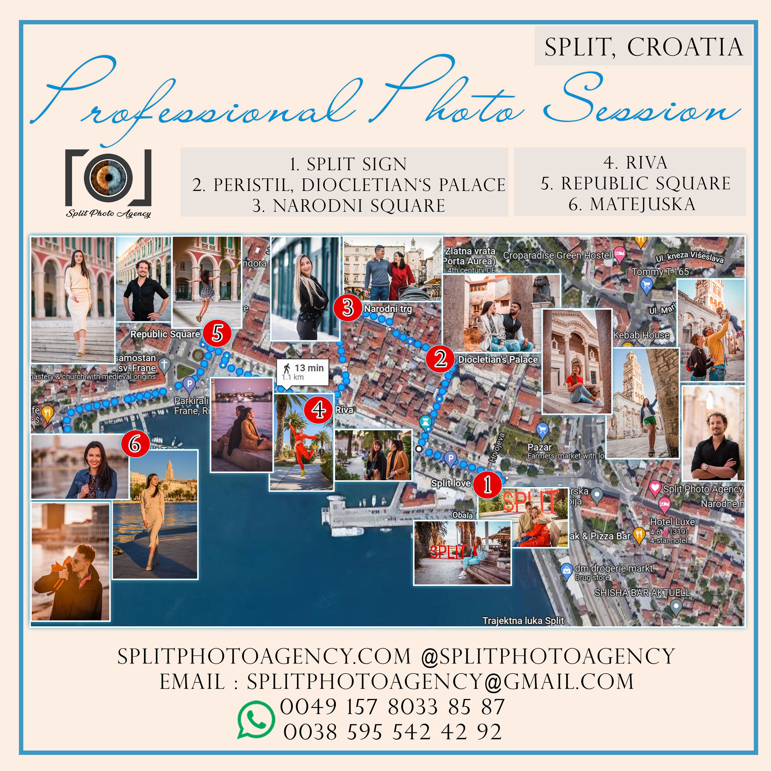 Photo session in SPLIT - Split Photo Agency - Photographers in Croatia