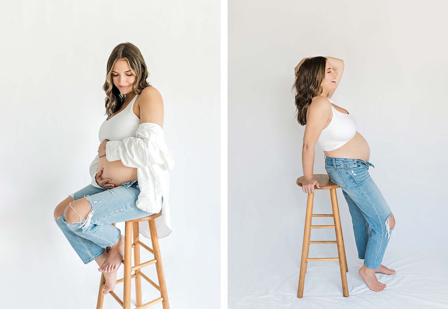 Brooke | Sweet, Simple Maternity Session | Jarrell, TX