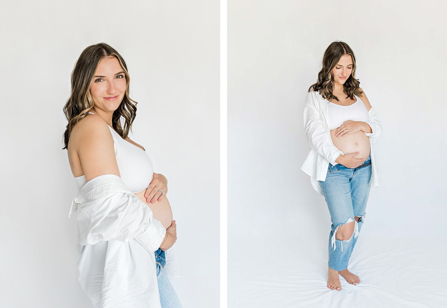 Brooke | Sweet, Simple Maternity Session | Jarrell, TX