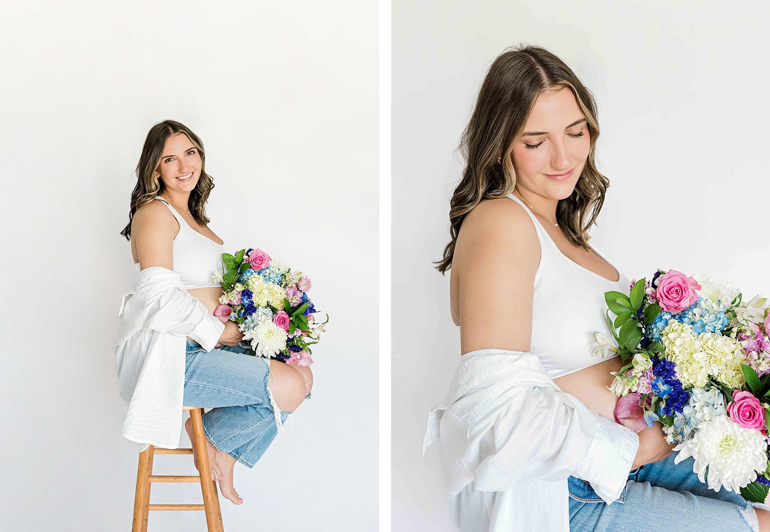 Brooke | Sweet, Simple Maternity Session | Jarrell, TX