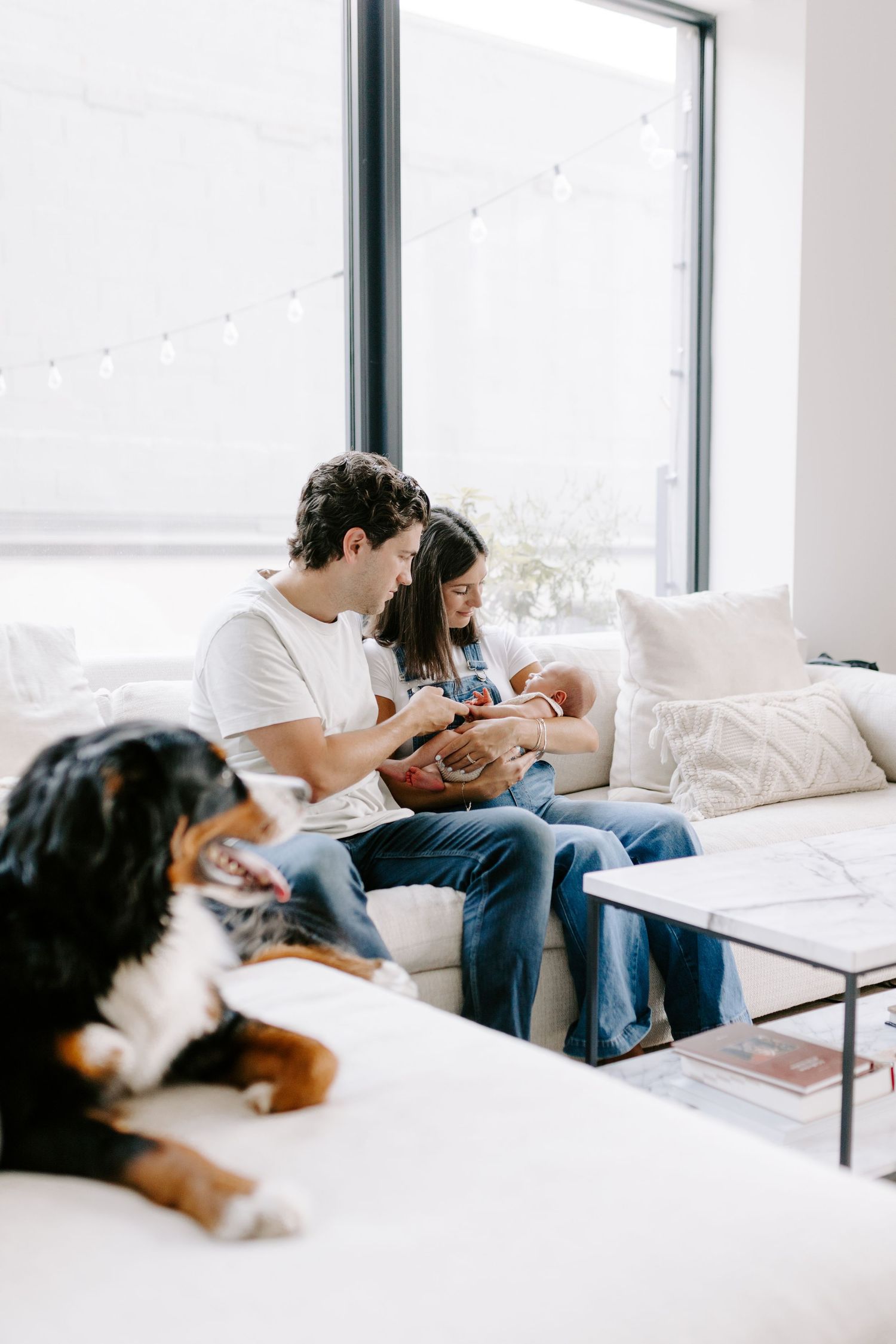 The Feller Family | Long Island City Newborn Session - Alessandra Marie ...