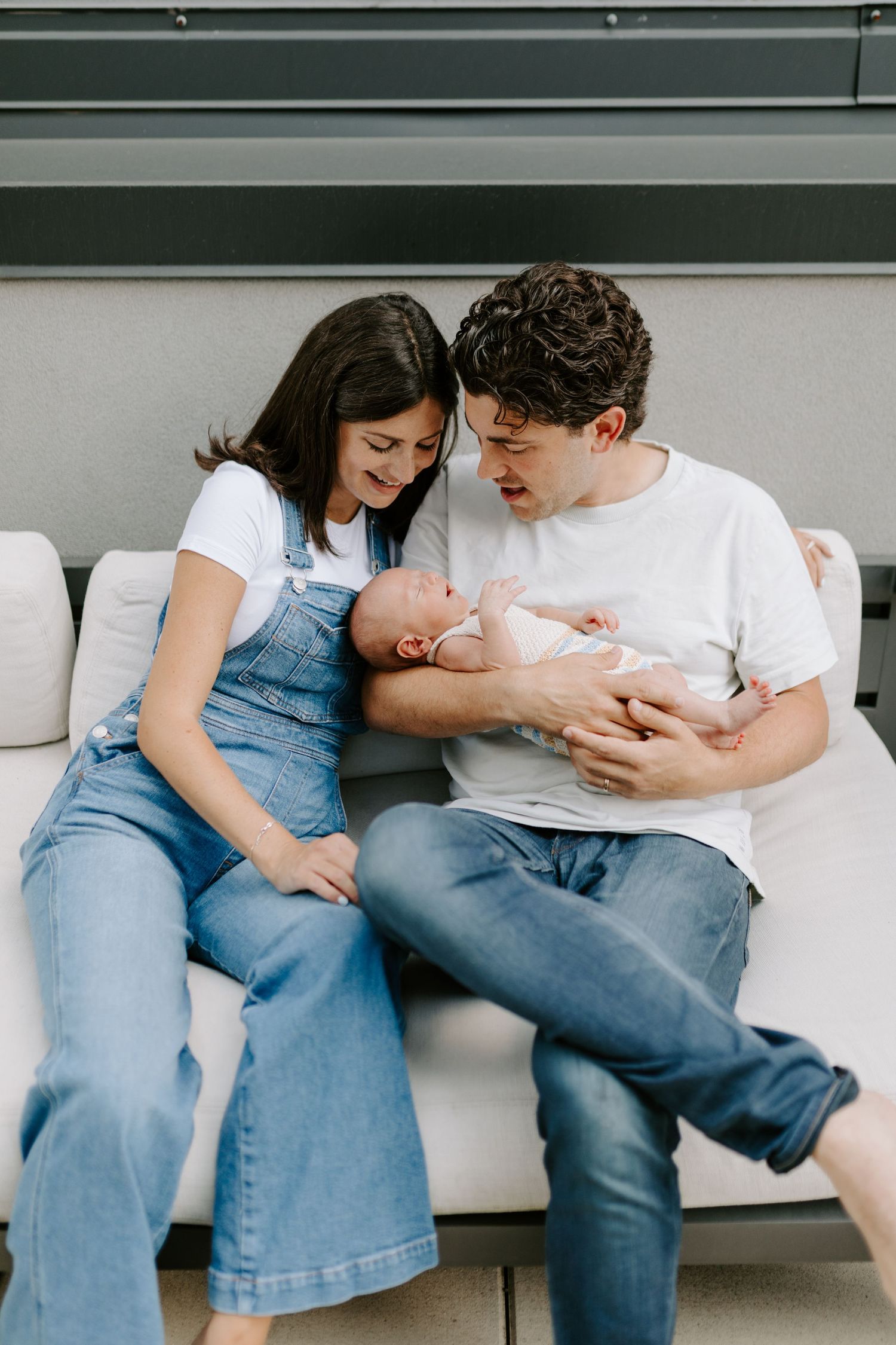 The Feller Family | Long Island City Newborn Session - Alessandra Marie ...