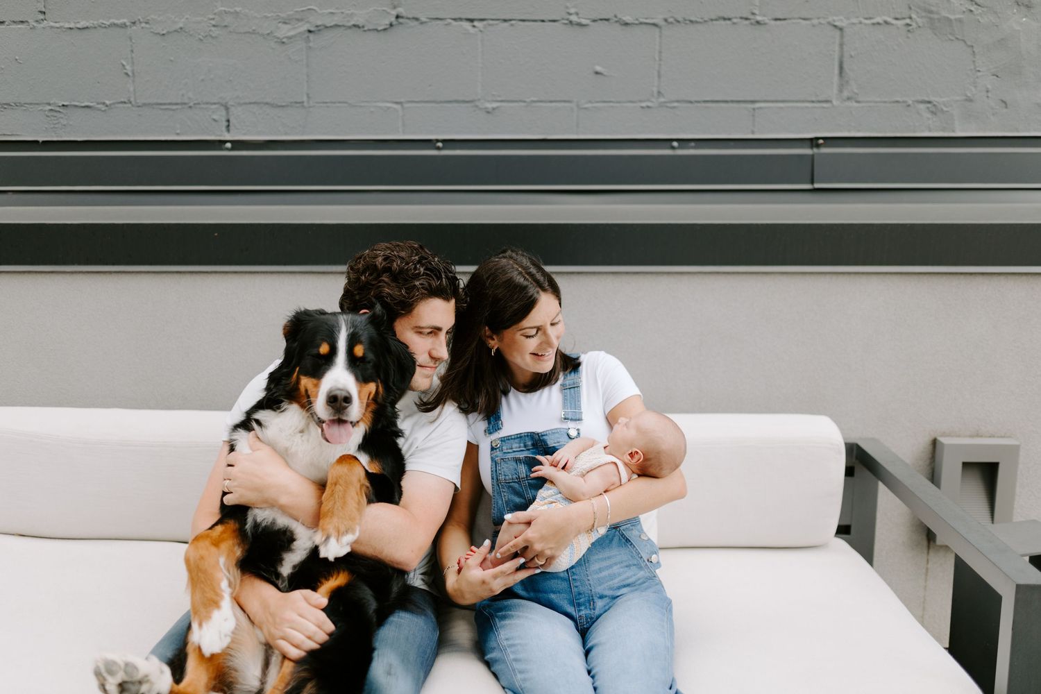The Feller Family | Long Island City Newborn Session - Alessandra Marie ...