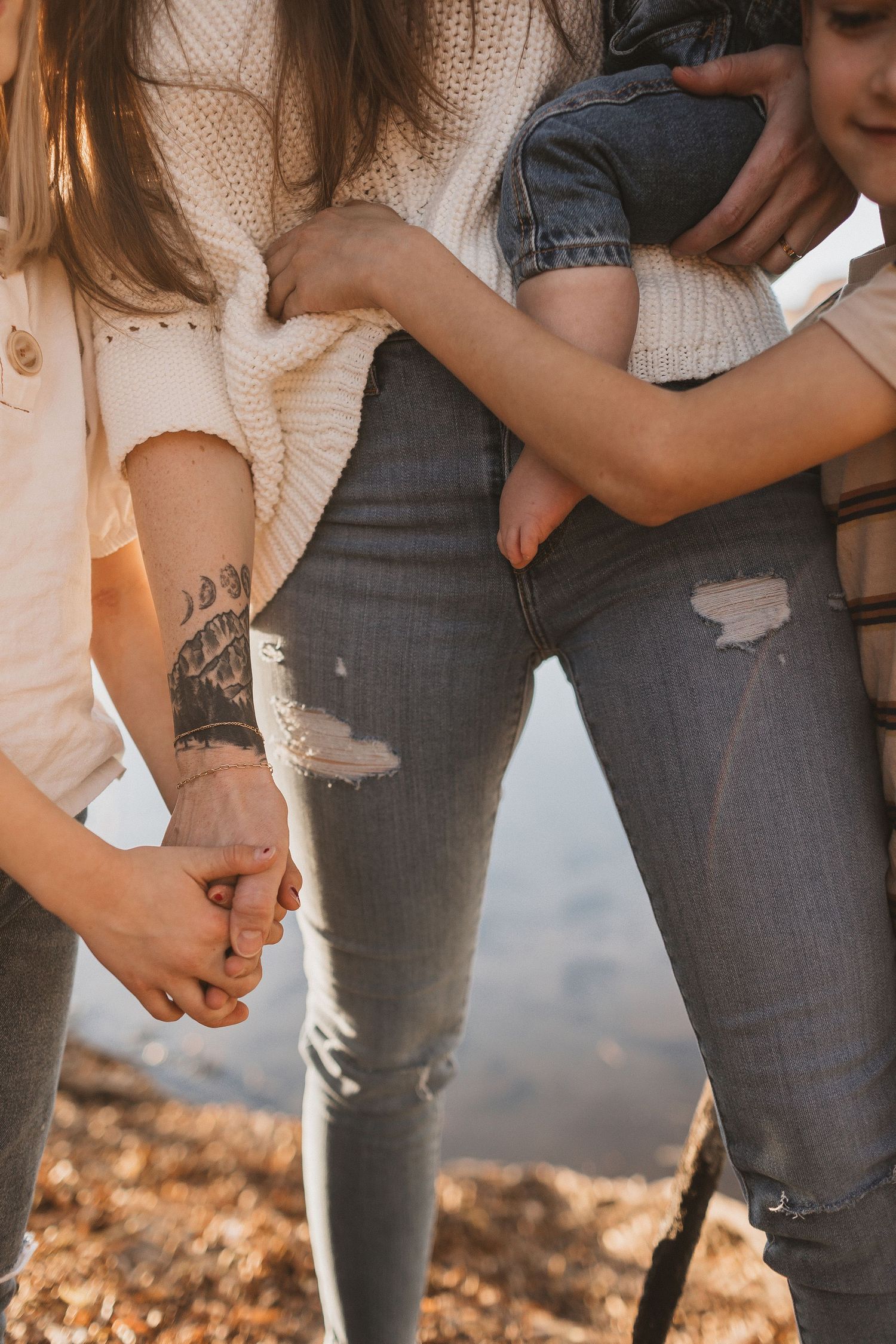Justine and Her Littles // Lush Desert Family Portrait Session - Mesa ...