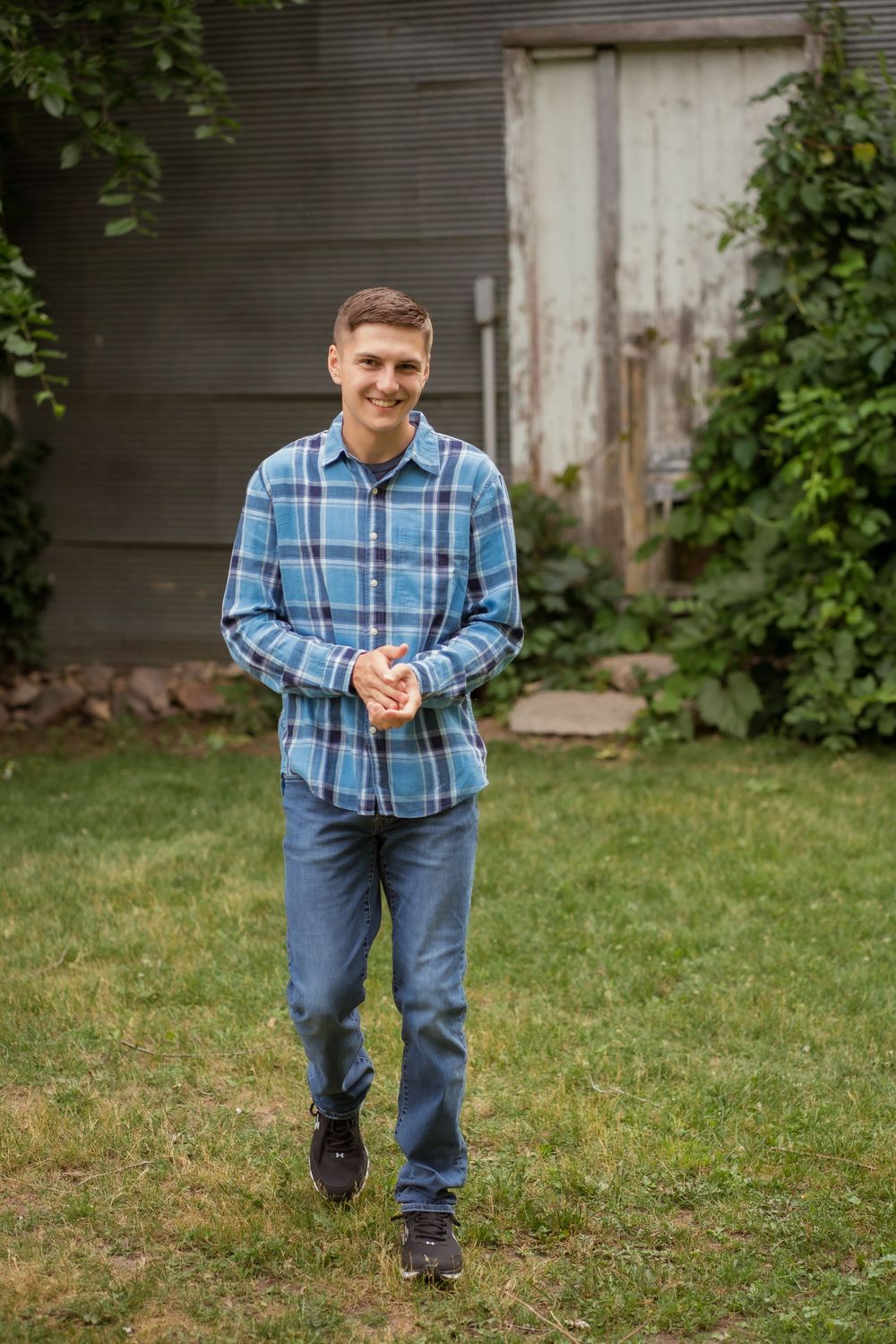 Nick | Rural MN Senior Session - Gracie Ann Photography