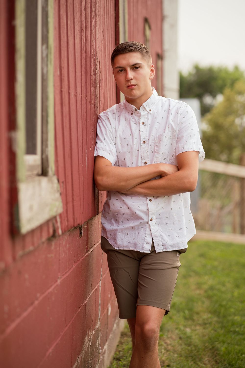 Nick | Rural MN Senior Session - Gracie Ann Photography