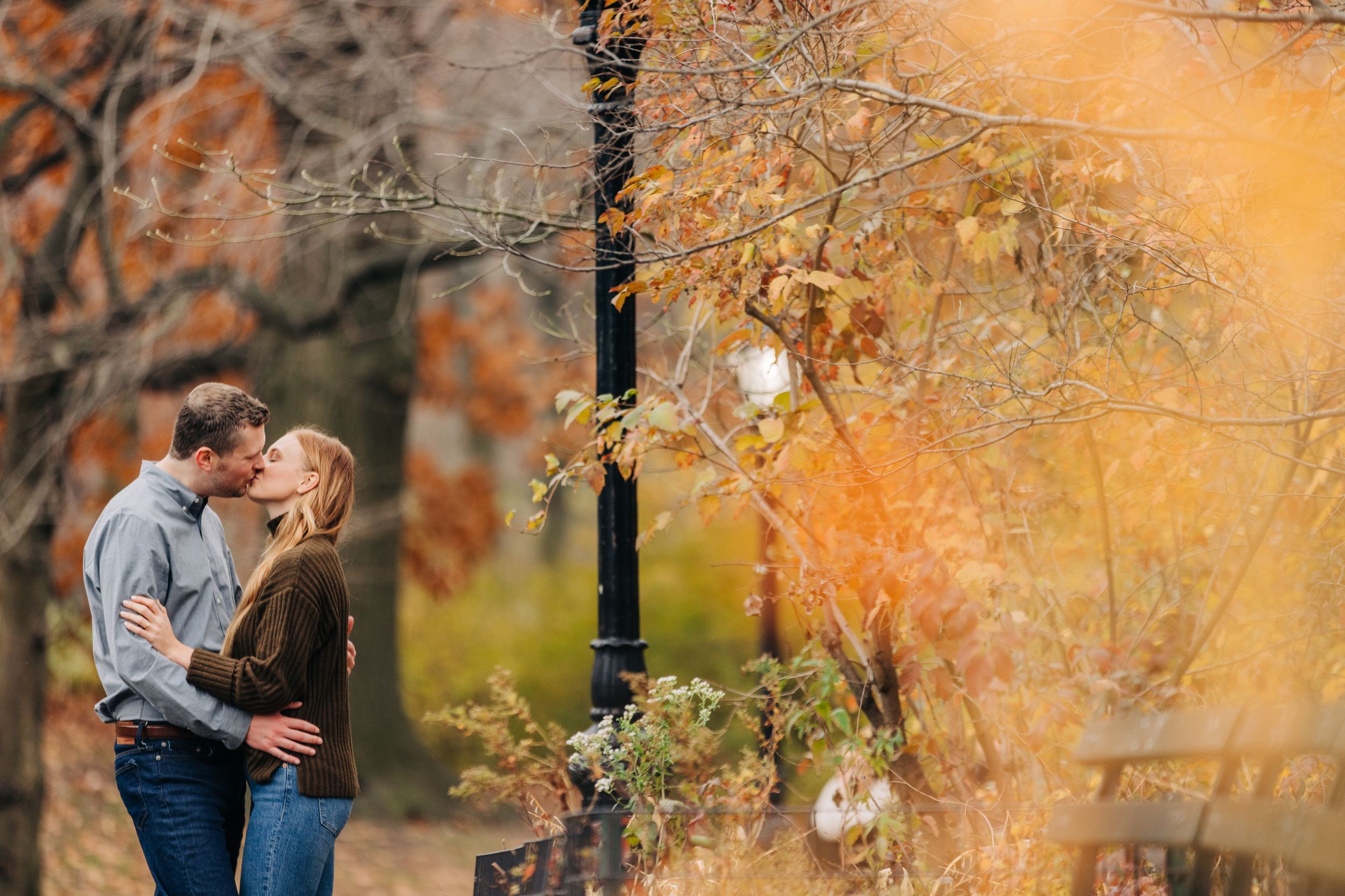 Sarah & Grayson | Proposal at Central Park in NYC - Melanie Fan Photo