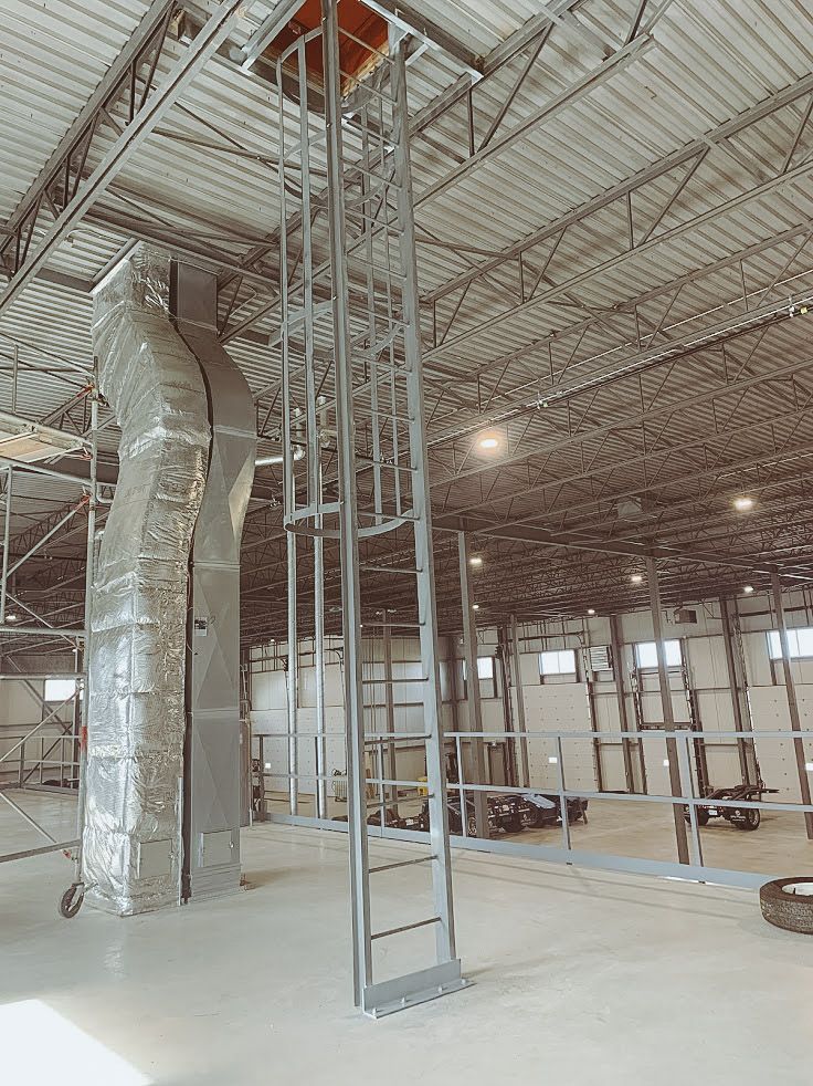 Stairs and Ladders - Simon's Iron Works LTD. - Steel Fabrication and ...