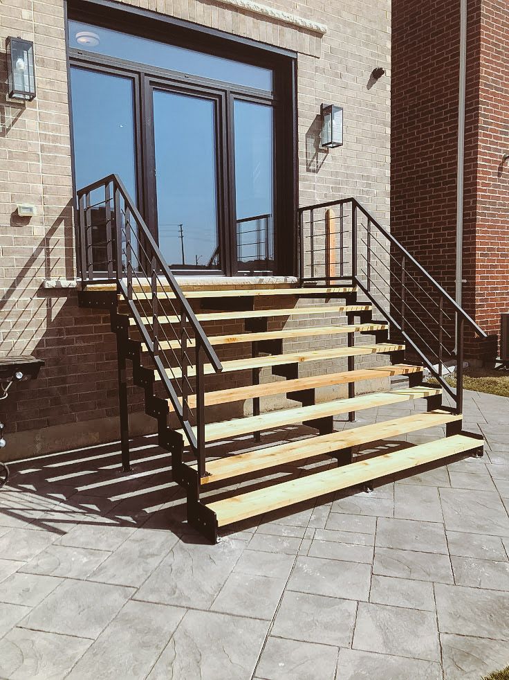 Stairs and Ladders - Simon's Iron Works LTD. - Steel Fabrication and ...