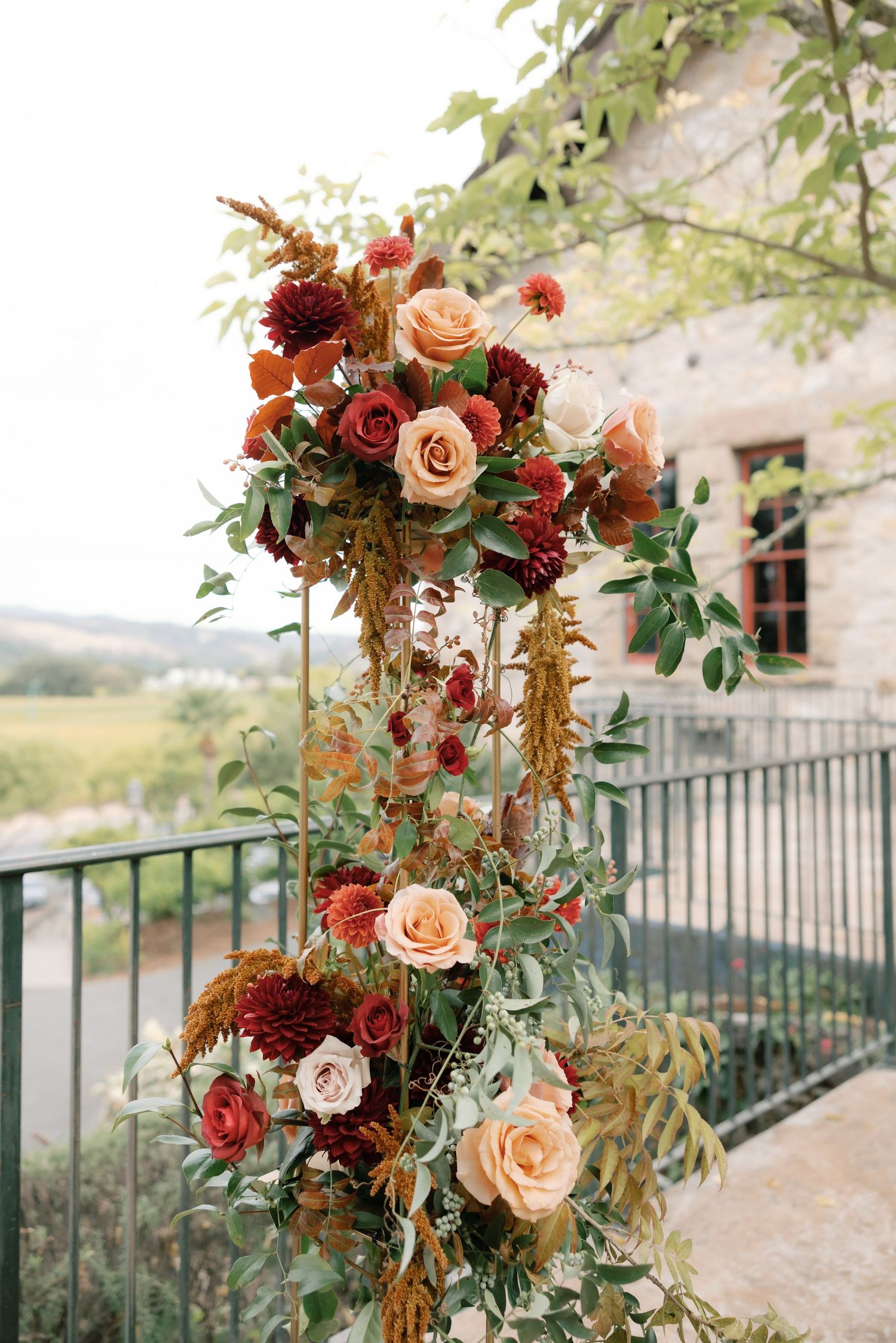 A Whimsical Fall Napa Valley Wedding at The CIA Greystone