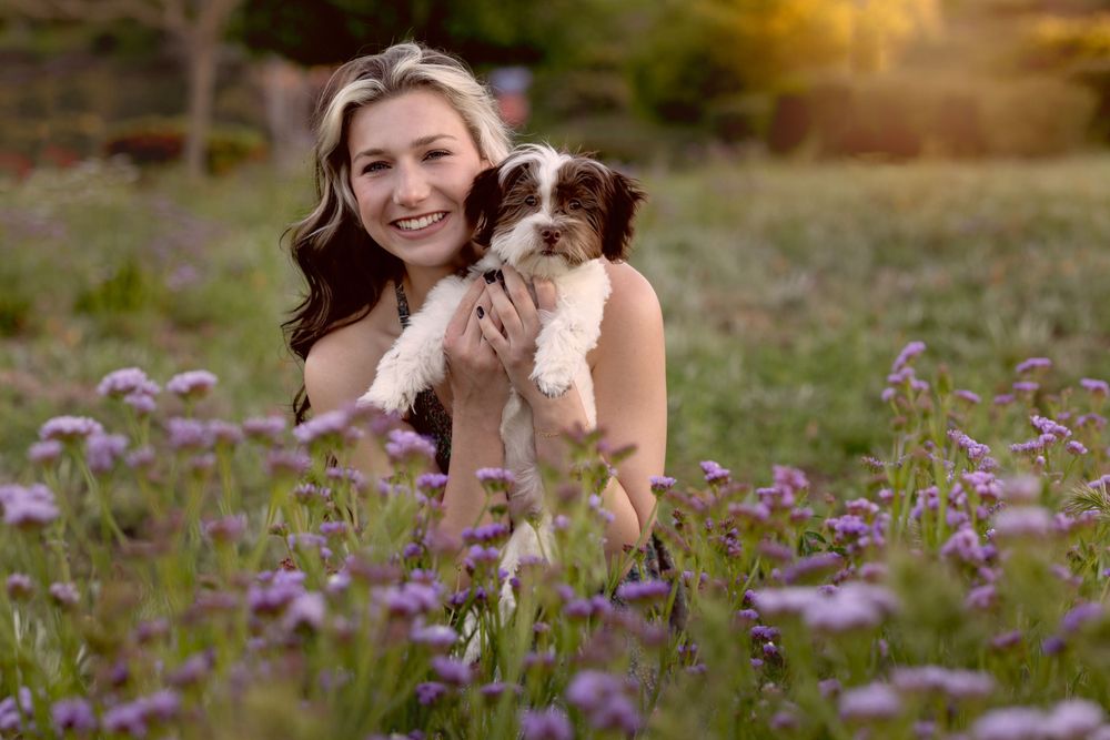 A Girl and her Dog - Wandering Woof Photography