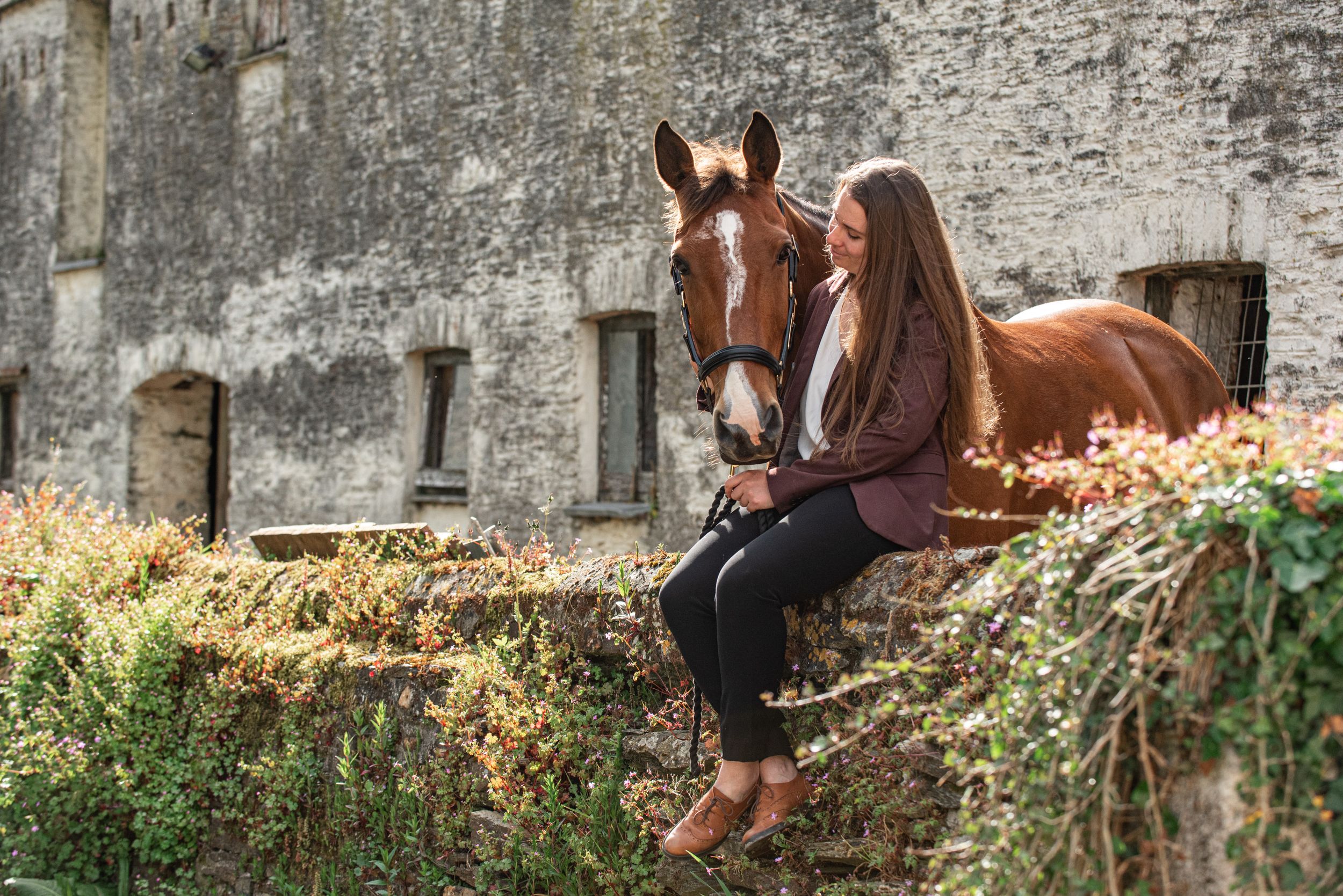An Equine Photoshoot in Cornwall - Maly & Freya - Holly Outtridge ...