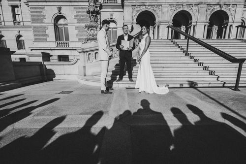 A 1-hour Wedding at The Library of Congress & Capitol Hill