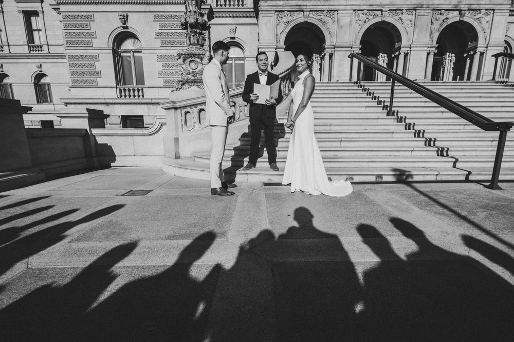 A 1-hour Wedding at The Library of Congress & Capitol Hill