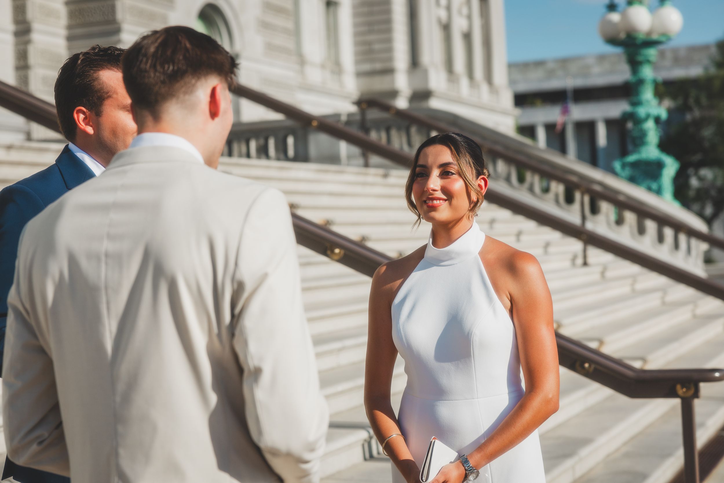 A 1-hour Wedding at The Library of Congress & Capitol Hill