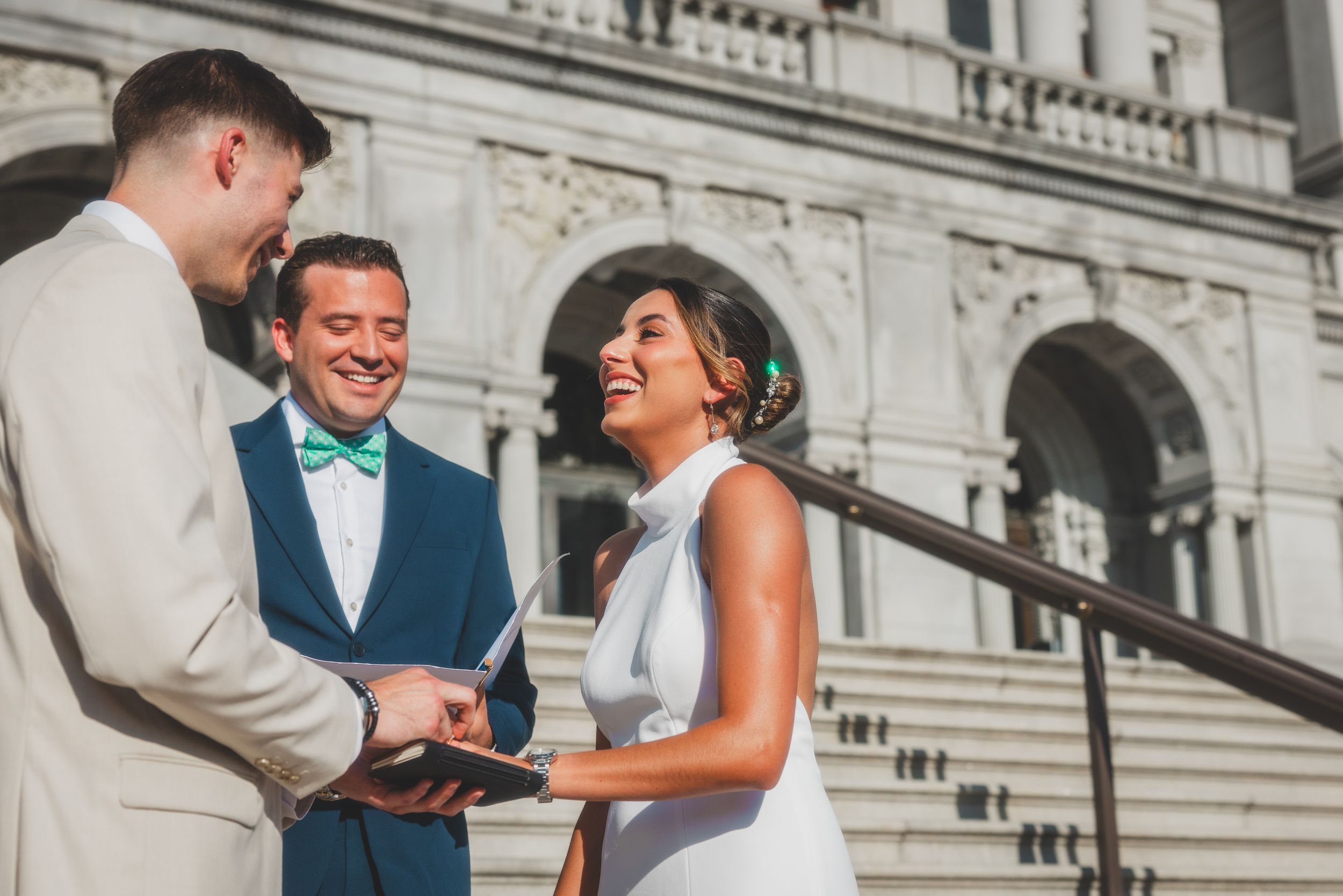 A 1-hour Wedding at The Library of Congress & Capitol Hill