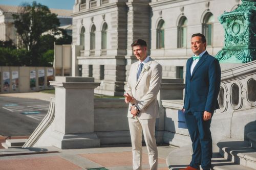 A 1-hour Wedding at The Library of Congress & Capitol Hill