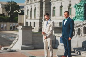 A 1-hour Wedding at The Library of Congress & Capitol Hill