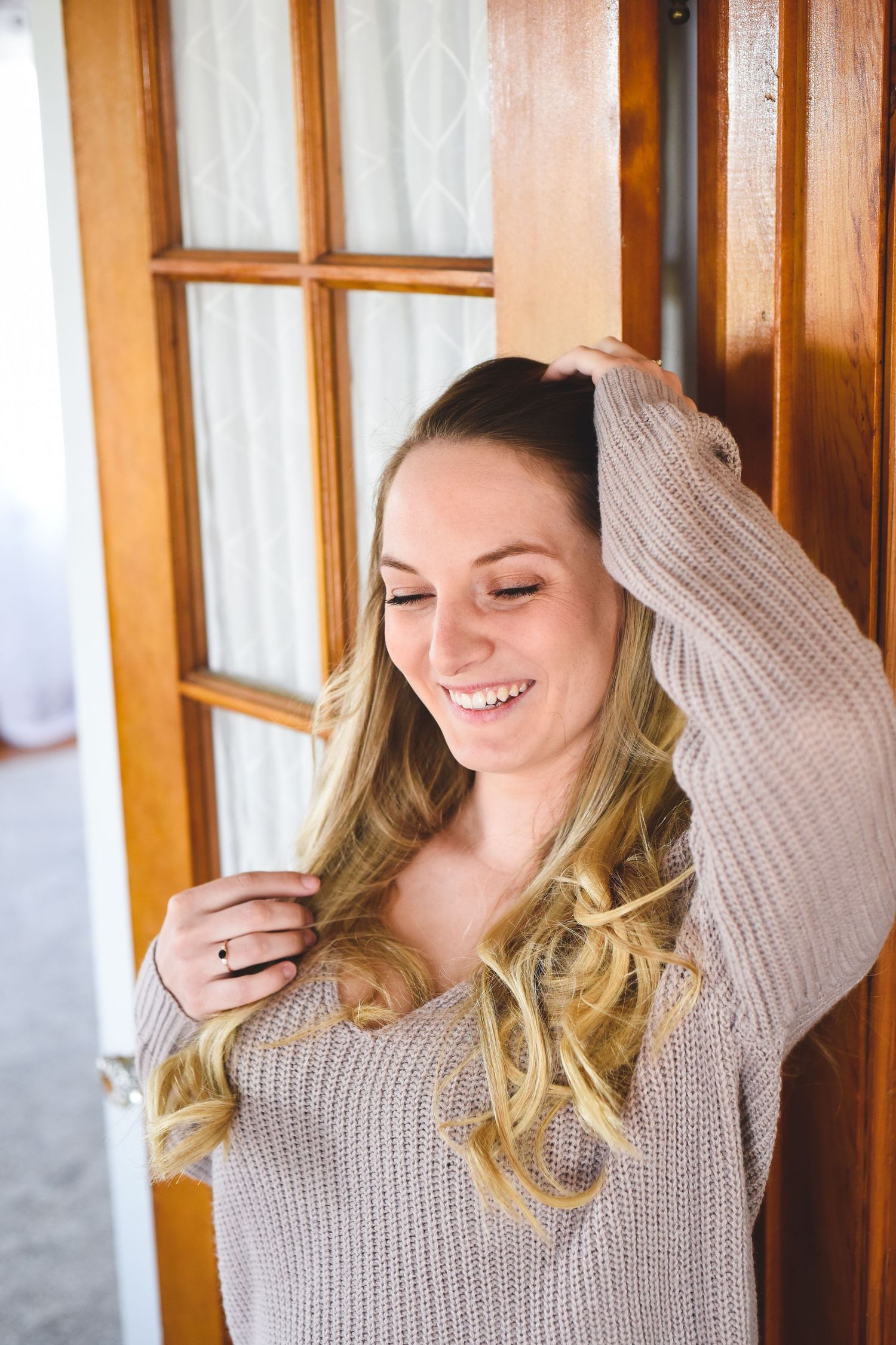 Cozy Boudoir Shoot with Gabi - Kate Metzger Photography