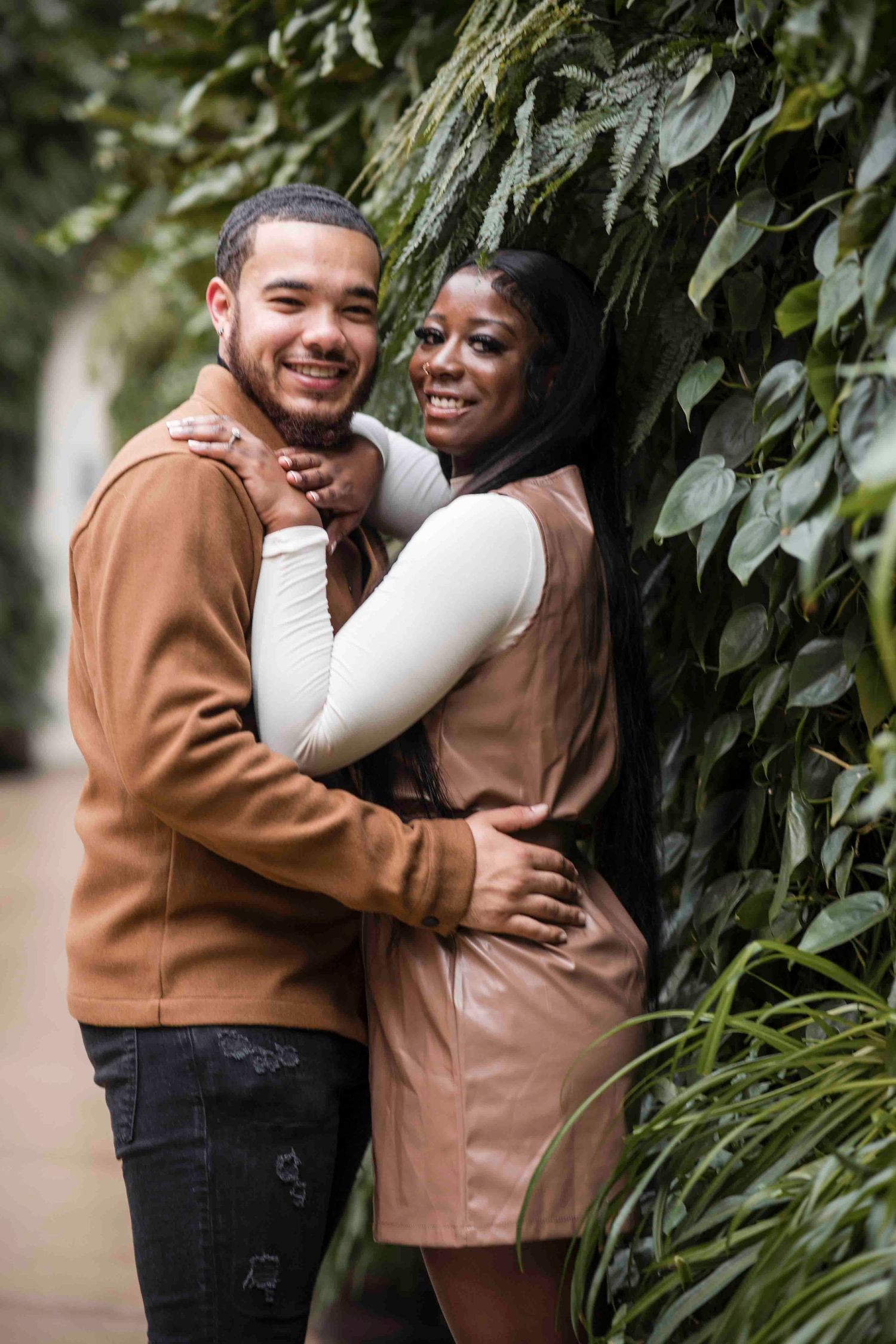 Longwood Gardens Engagement Photos | Kennedi + Trevon - Shutter & Snap ...