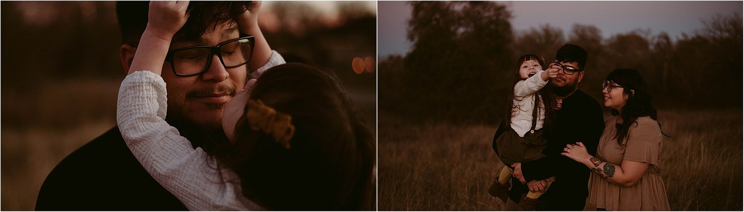 Autumn Family Session at Dusk in Seguin, Texas - Katy Montoya ...