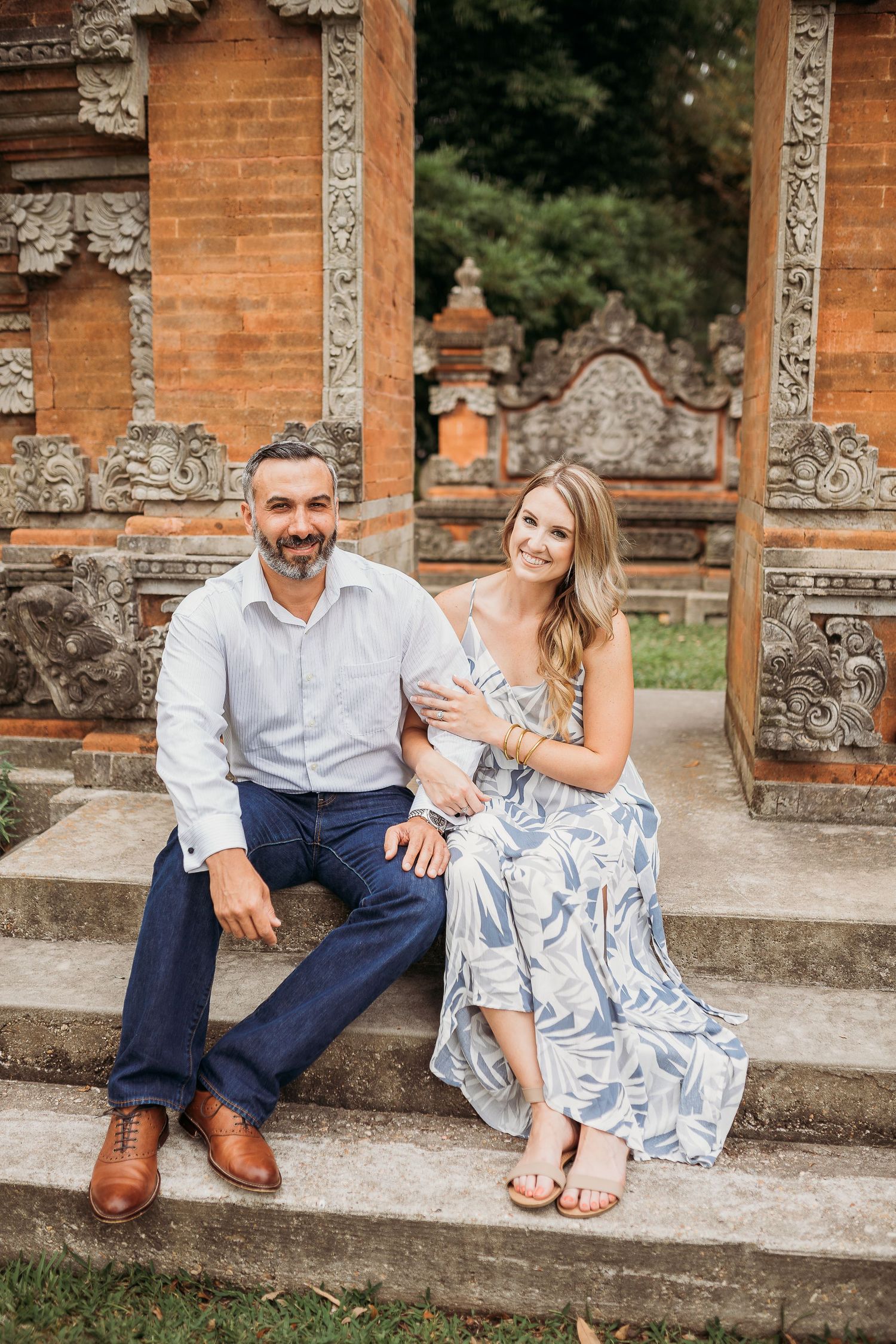 Danielle + Tyson | Rip Van Winkle Gardens - Brooke Abshire Photography