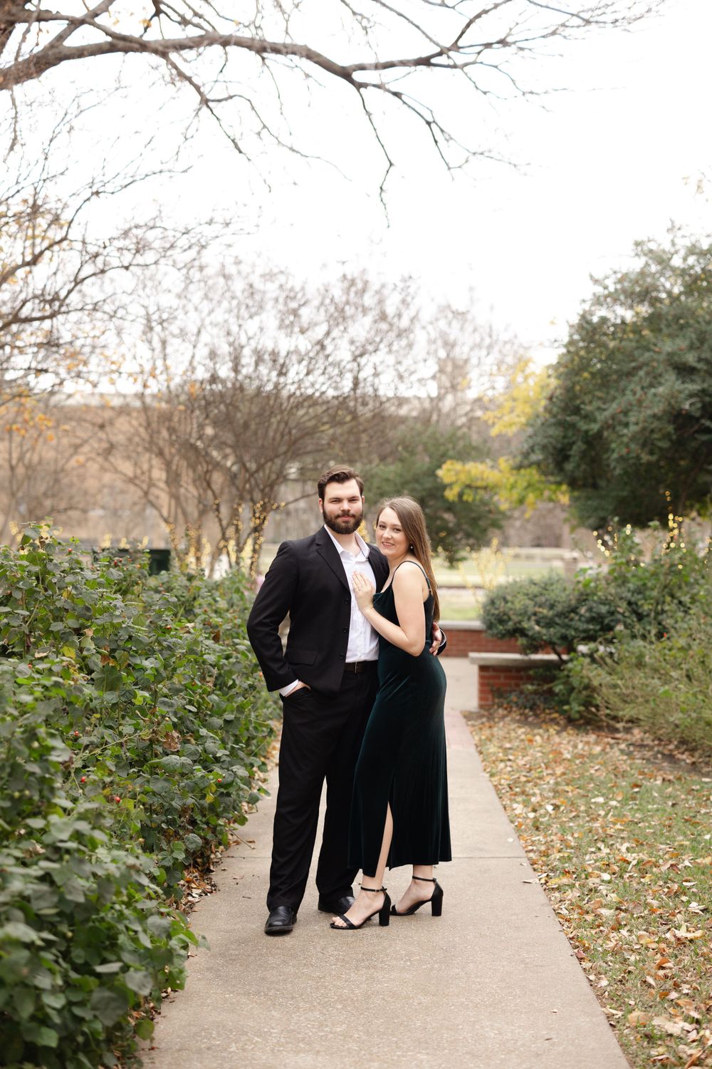 Downtown Bryan Engagement Photos - Kendall Elliott Photography - College Station Photographer