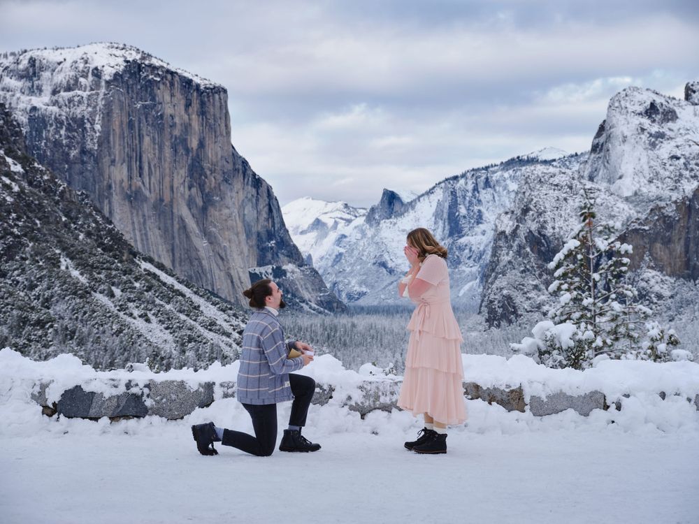 Proposing in Yosemite - Patrick Pike Studios