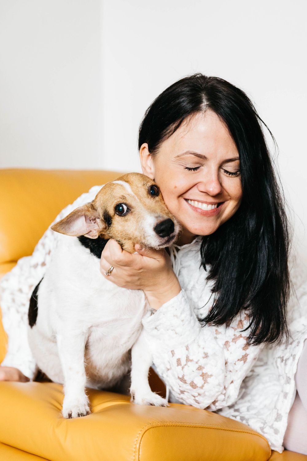 Family of three at home with their dog | East London photographer ...