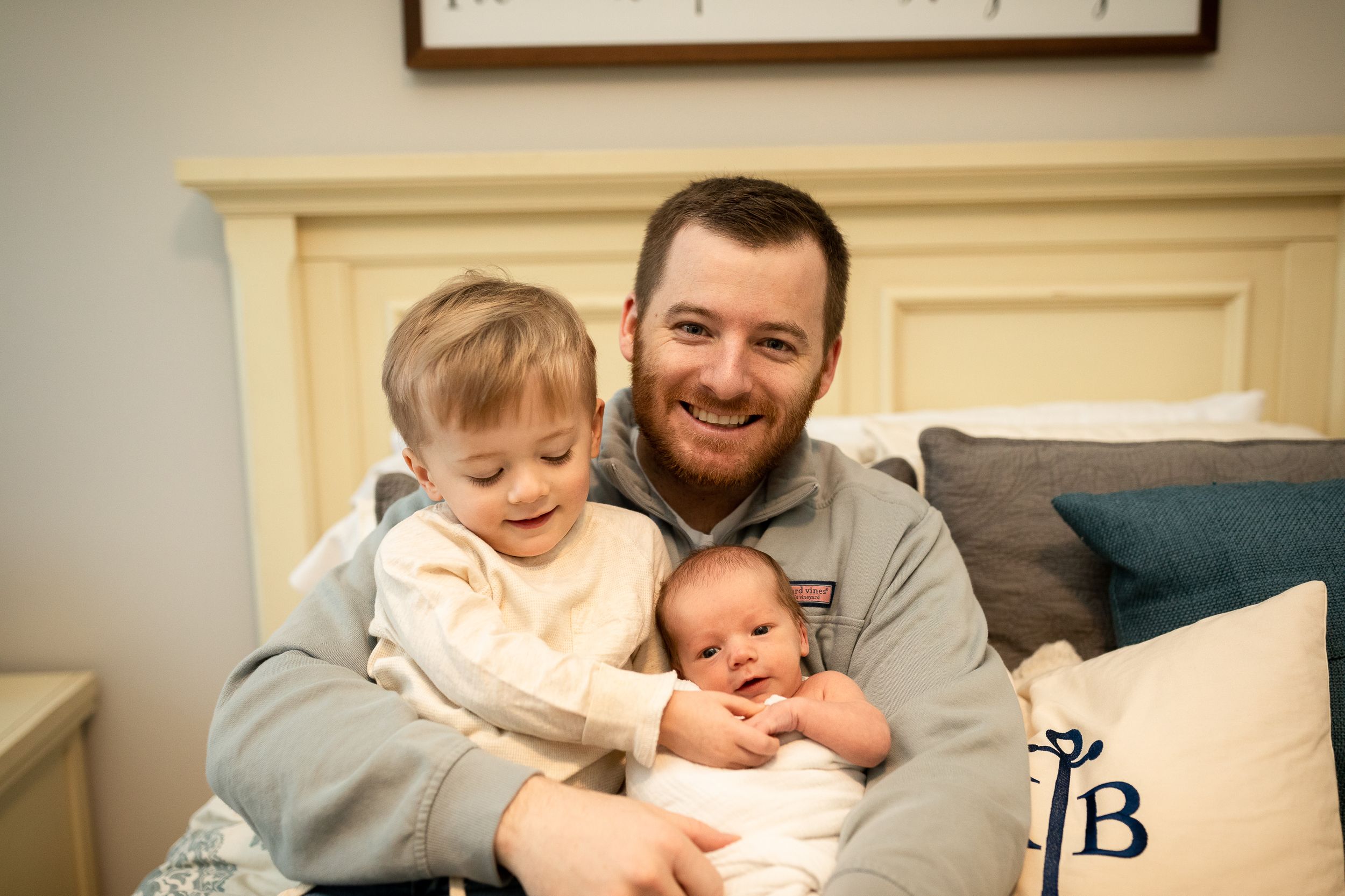 BENNETT'S IN-HOME NEWBORN SESSION - Willow Roots Photography