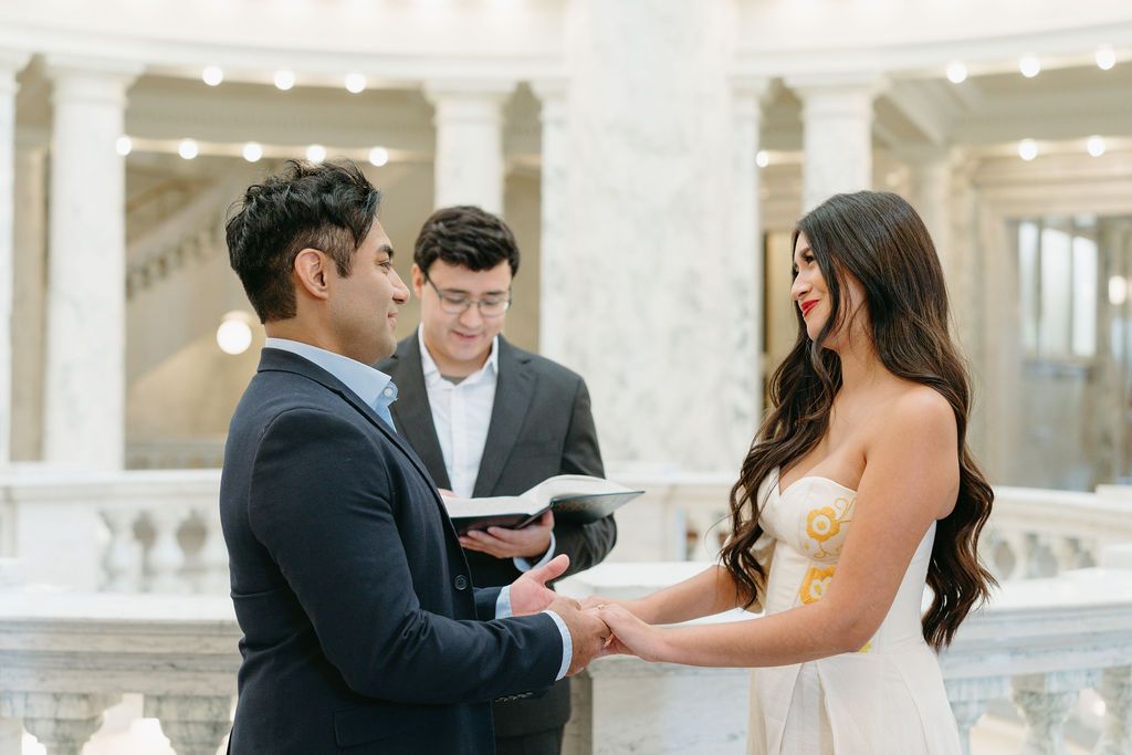 Eloping at the Idaho State Capitol - Salt and Sand Photos