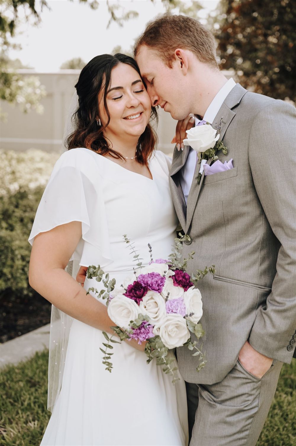Intimate LDS Wedding Ceremony | Houston Texas Temple